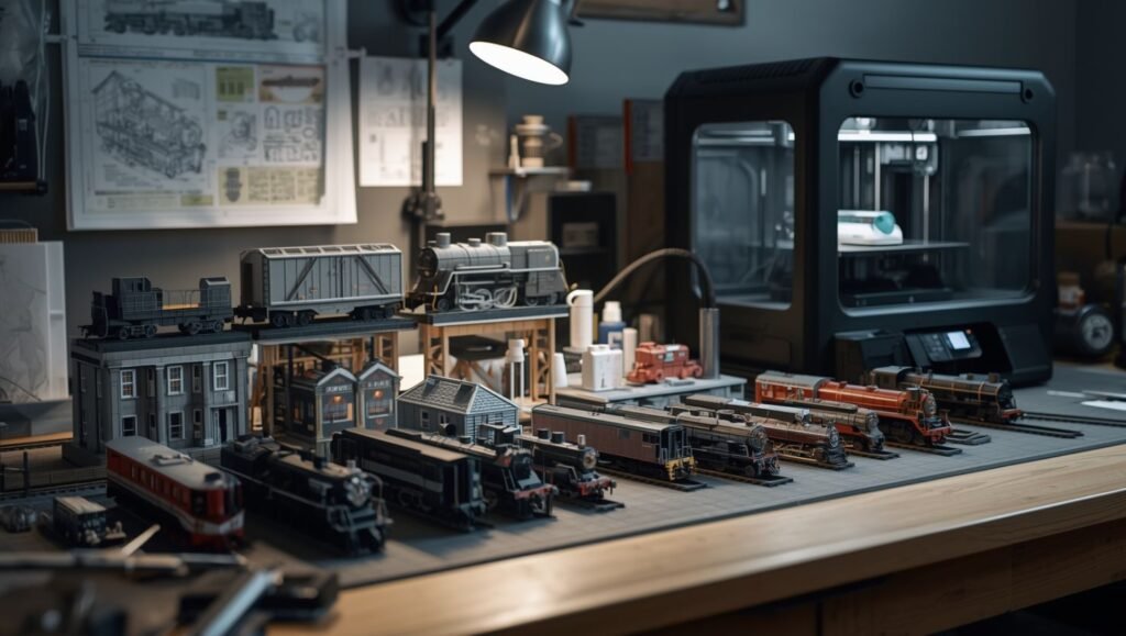 Using 3D Printing in Train Scale Model Making | Maadhu Train Miniatures